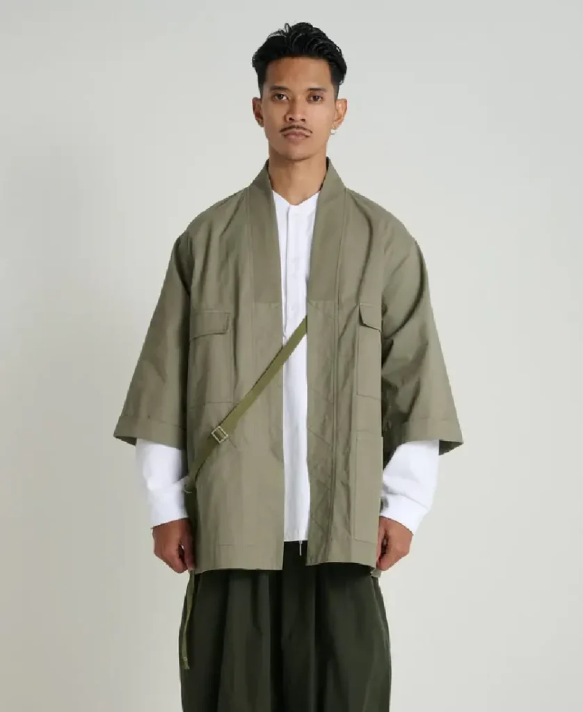 Kimono Jacket - Biker Black Jacket